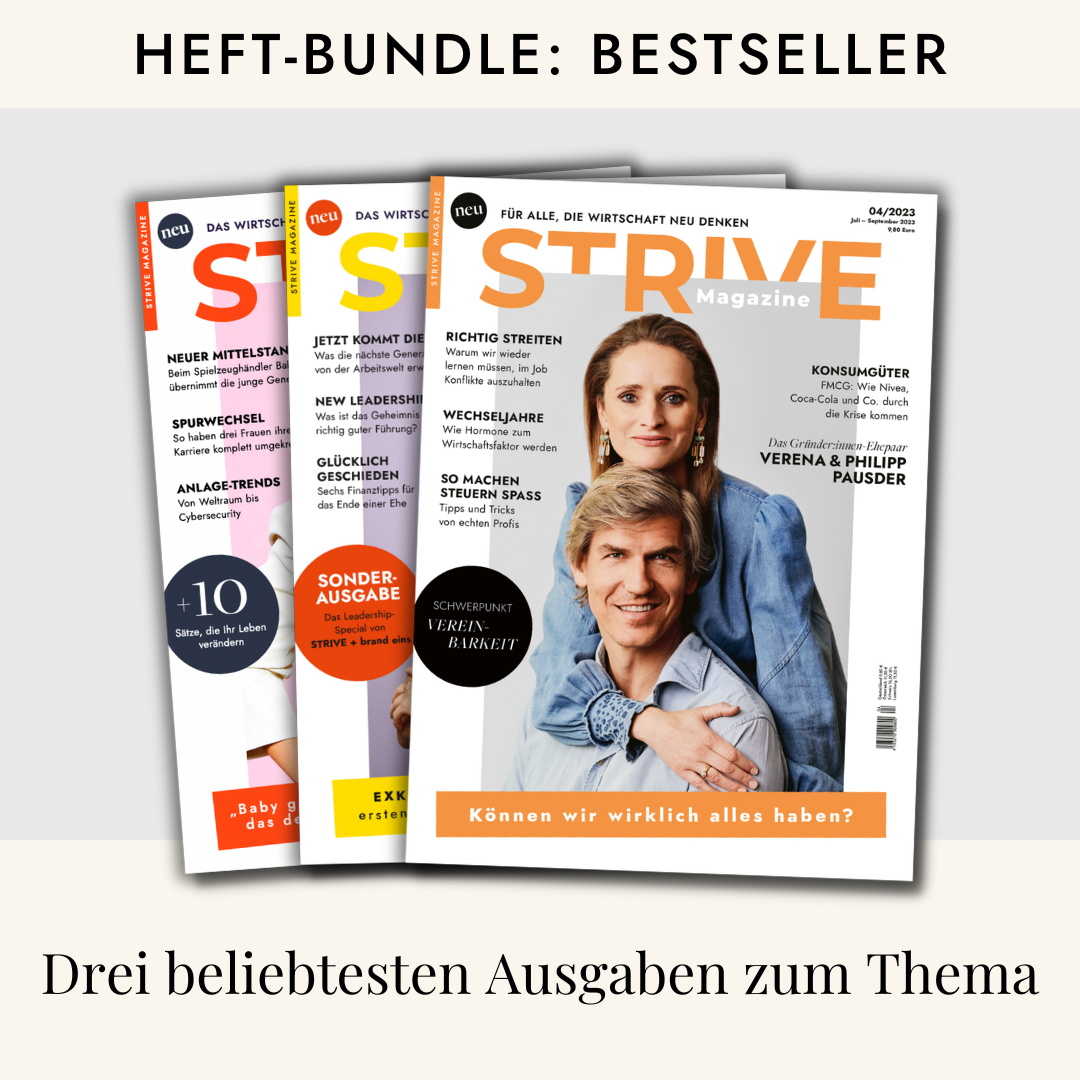 Heft-Bundle: Bestseller – STRIVE Magazine