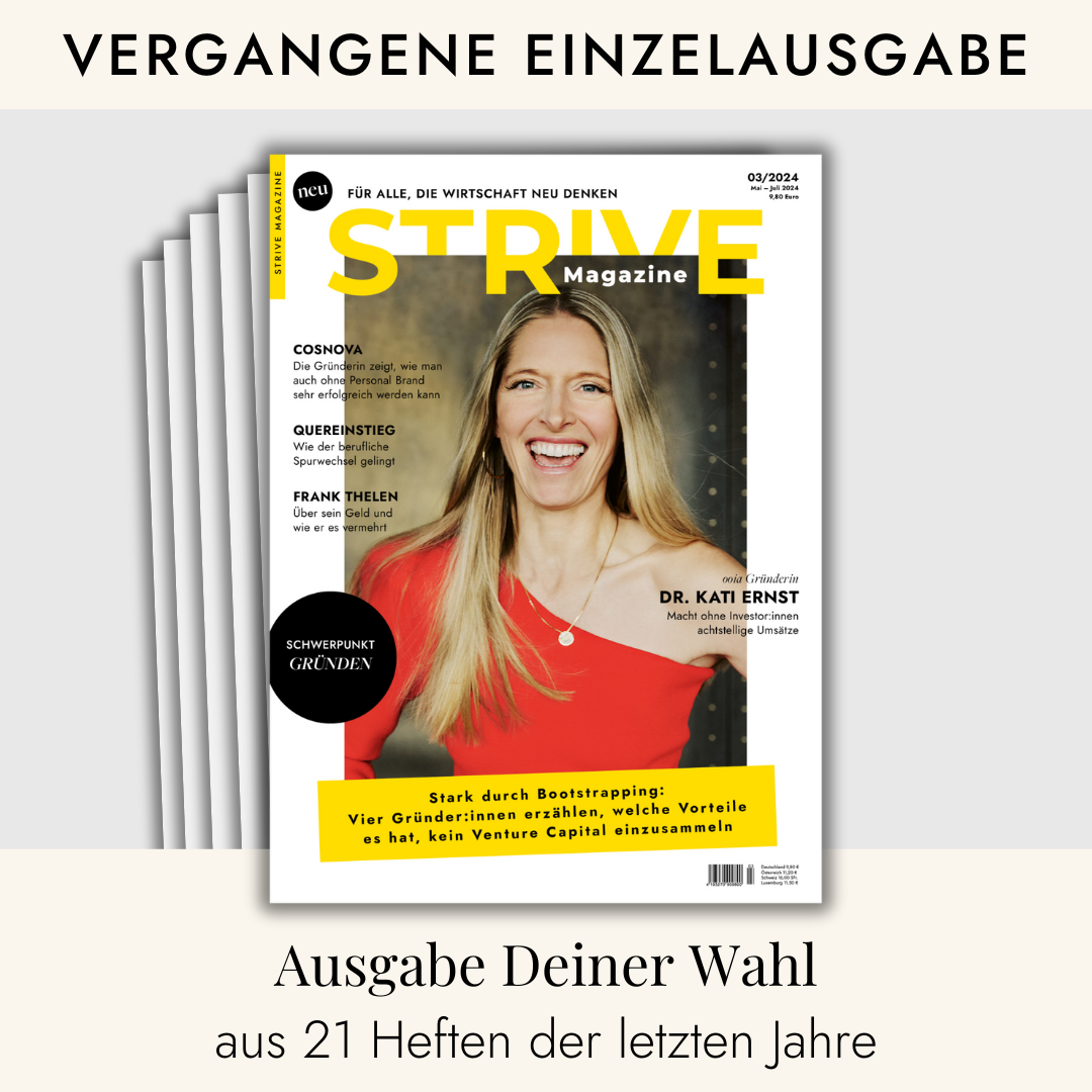 Vergangene Einzelausgaben – STRIVE Magazine